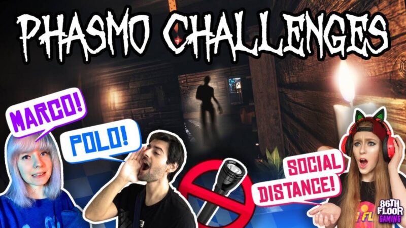 Phasmophobia Challenges - We Pick the WORST options - Could you make it ...