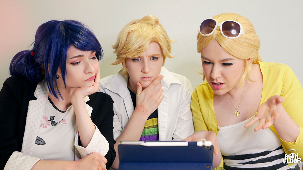 TOP 10 MOMENTS - Cosplayers React to Miraculous Ladybug!